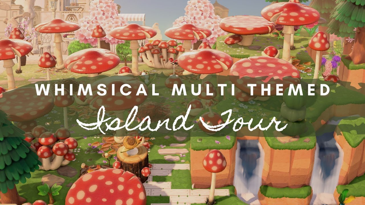 WHIMSICAL & ELEGANT MULTI THEMED ISLAND TOUR | Animal Crossing New ...