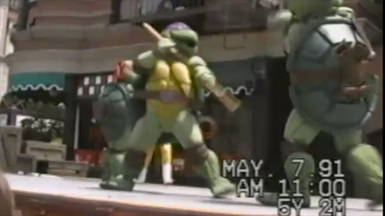Keith & Zack - Disney World - Teenage Mutant Ninja Turtles - 5.7.91 ...