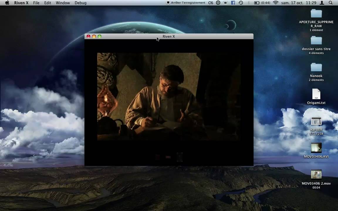 Myst Riven avec Riven X sous Snow Leopard (Mac OS X 10.6.1) - YouTube