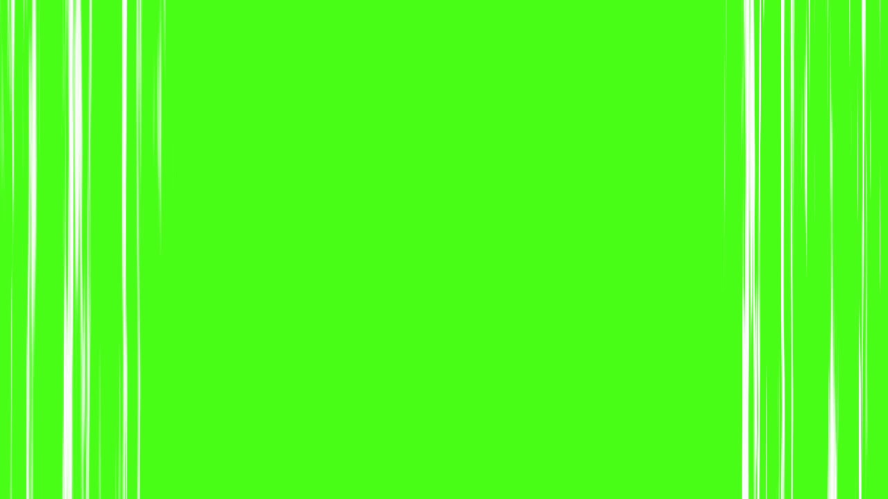 Green screen side lines effect - YouTube
