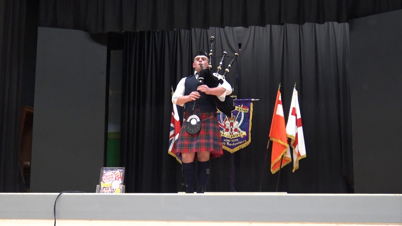 Solo Piper @ Ballybriest Flower Of The Heather Band Concert 2020 (2 ...