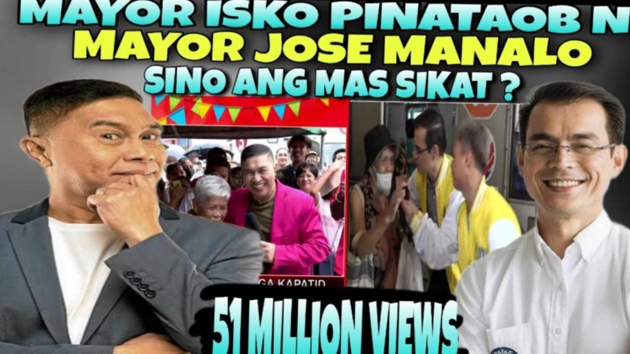 MAYOR JOSE MANALO pinataob sI YORME ISKO - YouTube