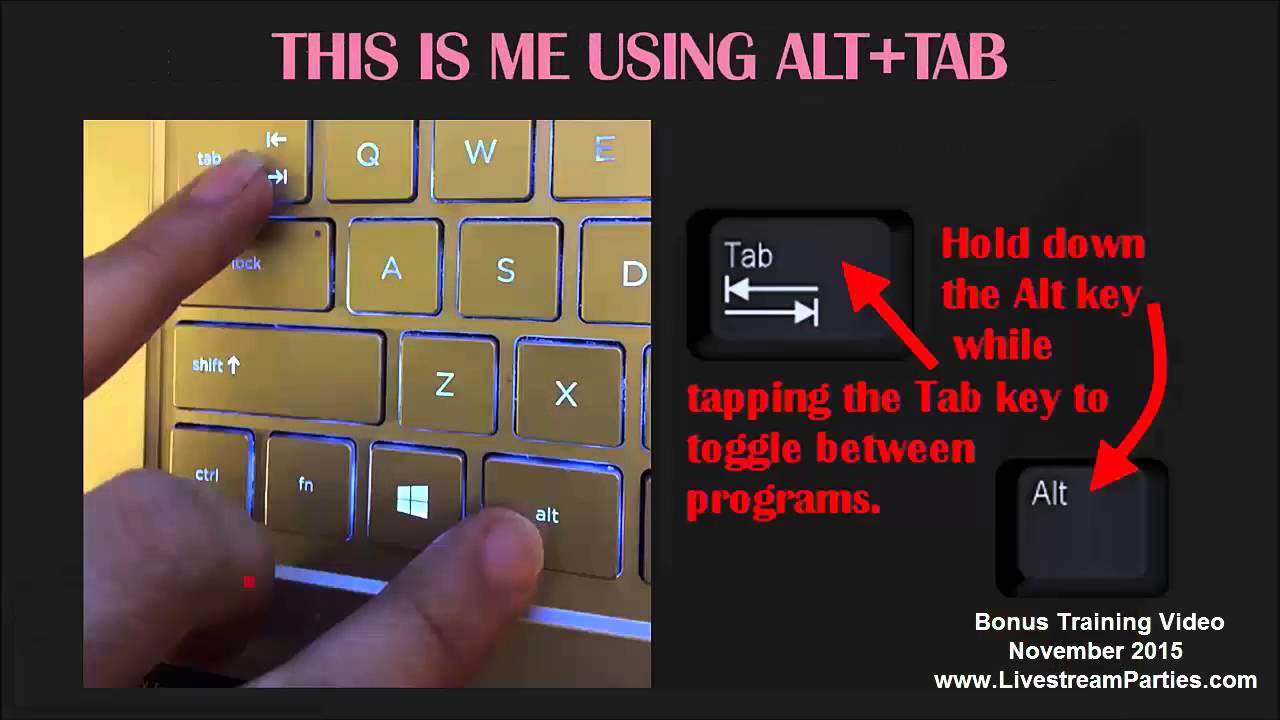 Using Alt Tab To Toggle Between Screens UFPE Bonus Training YouTube using-alt-tab-to-toggle-between-screens-ufpe-bonus-training-youtube