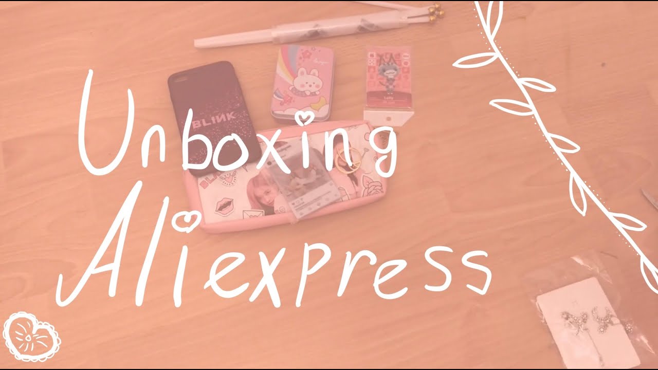 aliexpress unboxing ♡ - YouTube