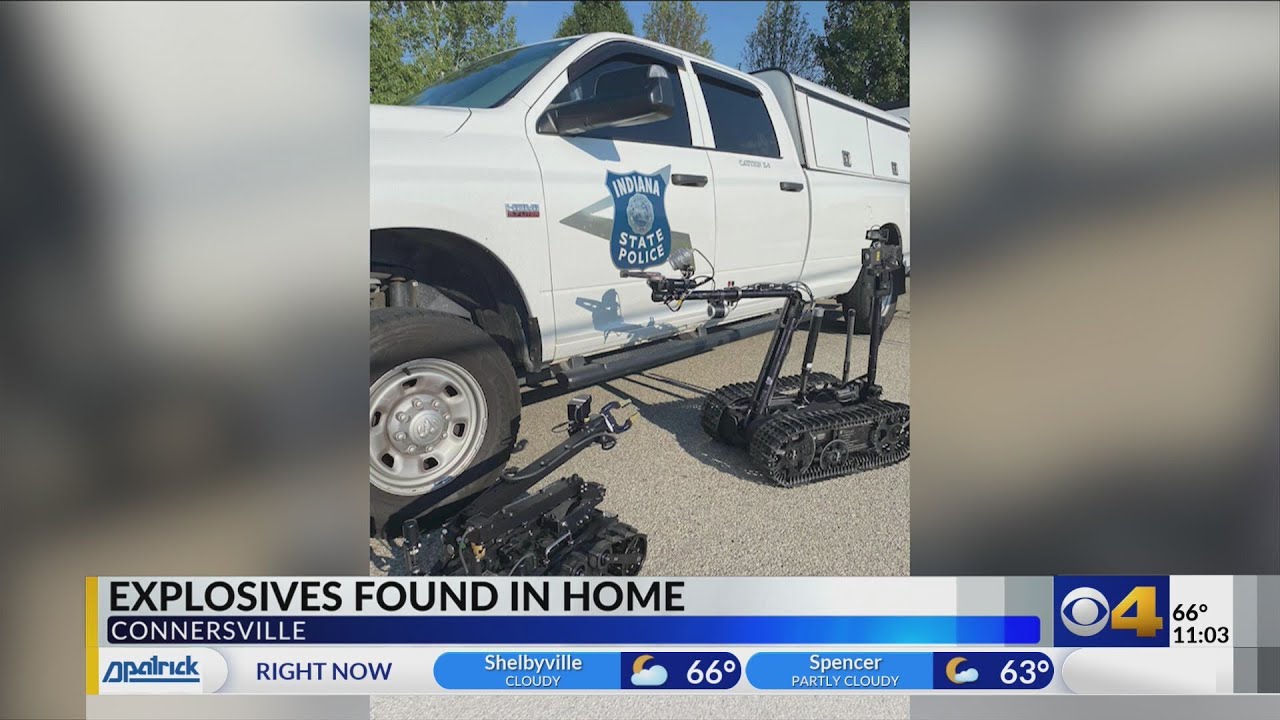 Connersville domestic investigation leads to discovery of 5 homemade explosives - YouTube