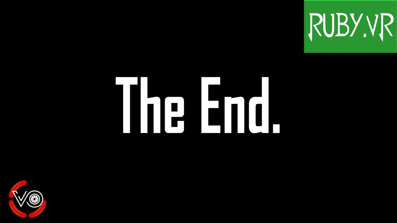 The End of RUBY.VR - YouTube