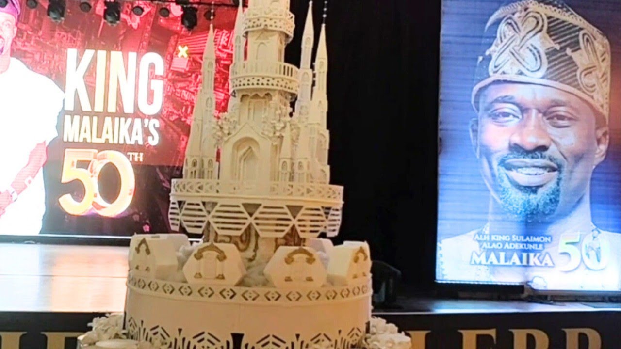 SEE THE MAGNIFICENT CAKE FOR MALAIKA 50TH BIRTHDAY AT ORIENTAL HOTEL AS ...