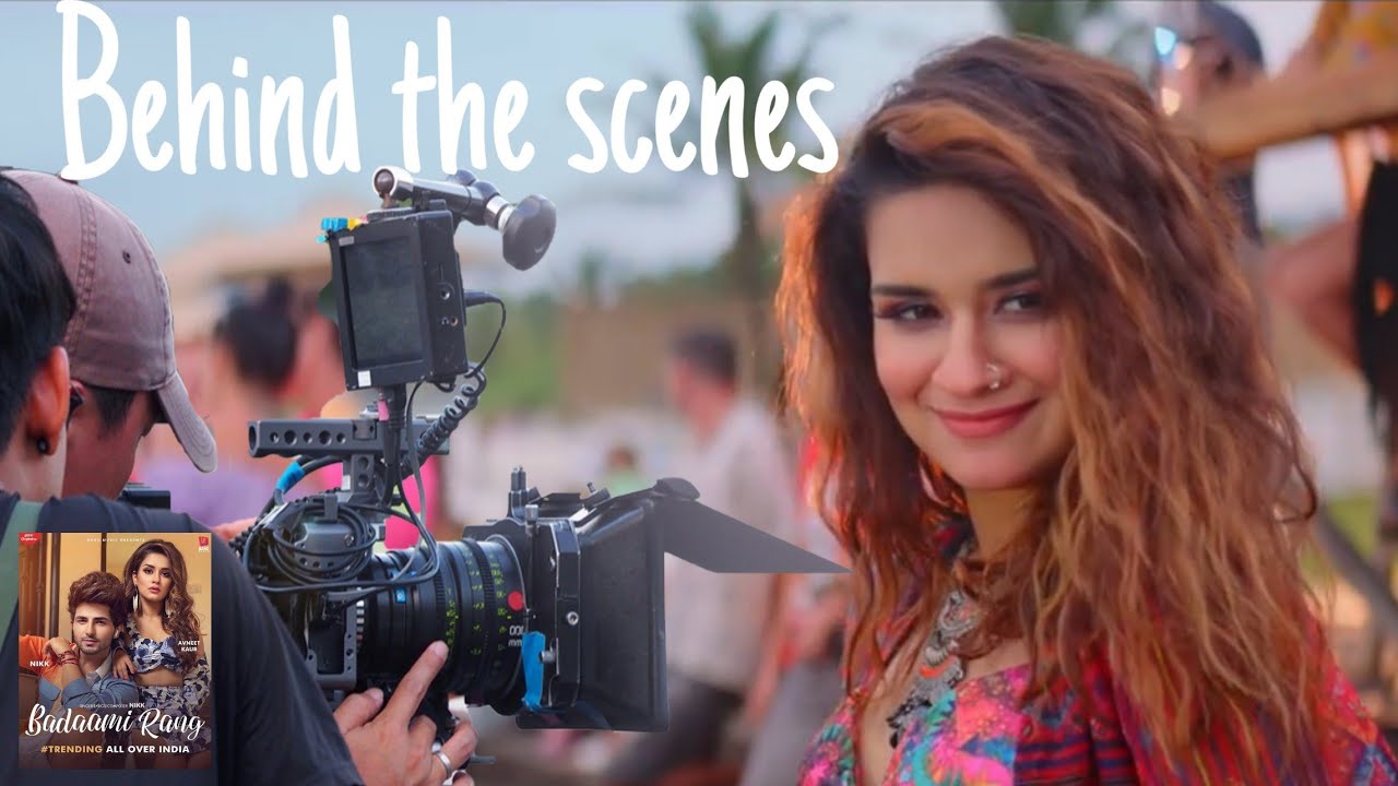Badaami Rang Behind the scenes | Behind the scenes of Badaami Rang Song ...