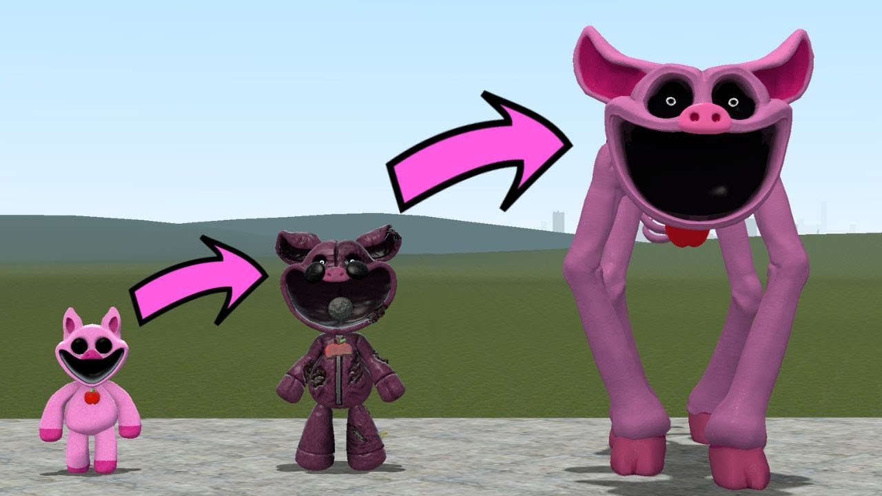 NEW EVOLUTION OF FORGOTTEN SMILING CRITTERS PIG POPPY PLAYTIME CHAPTER ...