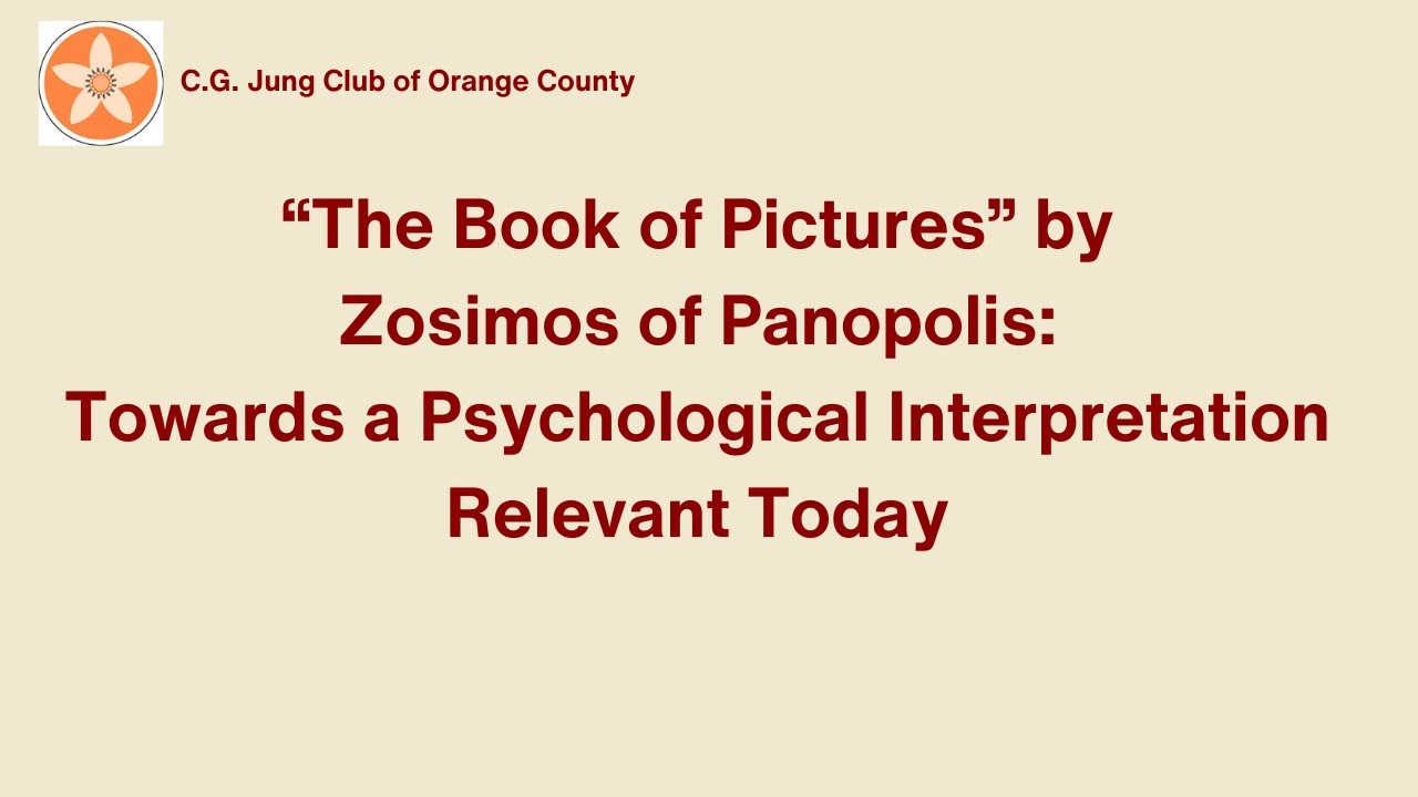 Holly J. Fincher, PhD, "The Book of Pictures" by Zosimos of Panopolis ...