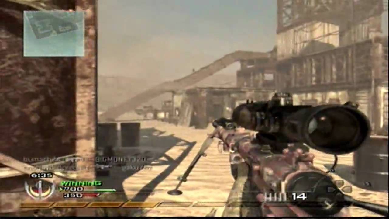 MW2 FFA Rust W/ Intervention In HD with Commentary - YouTube