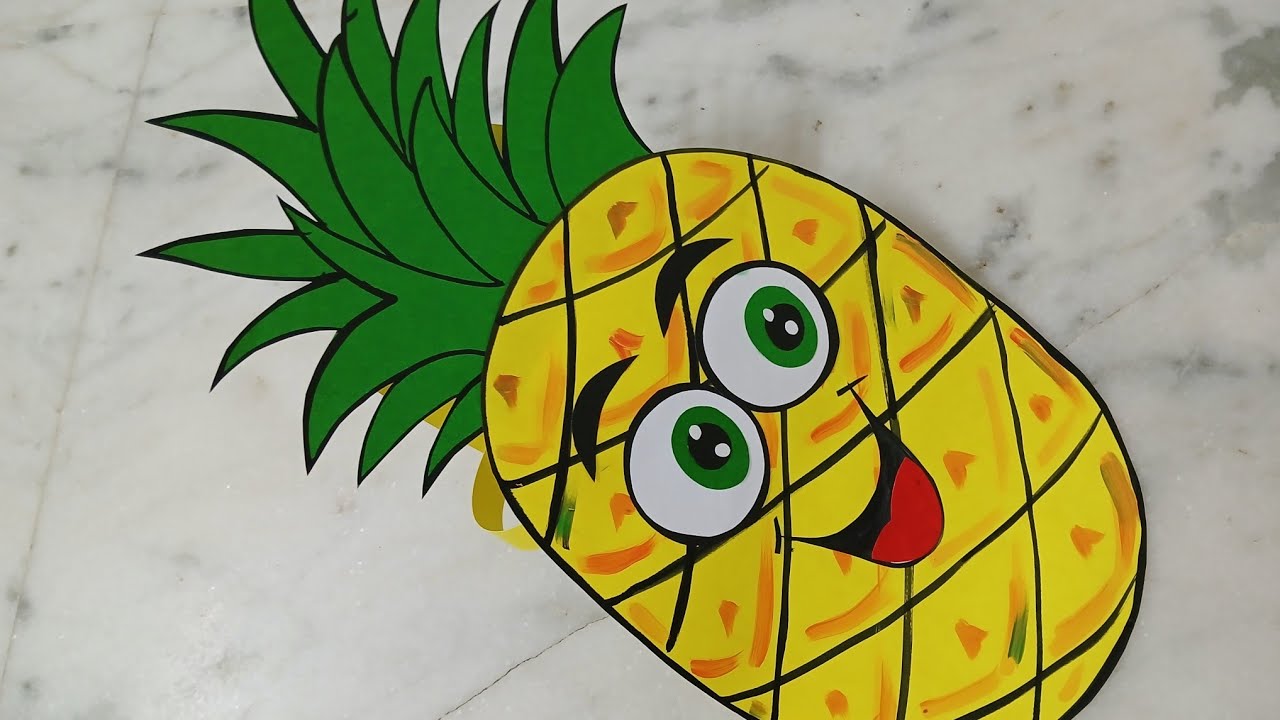 How to make Fancy dress Pineapple fruit / Pineapple fruit Fancy dress ...