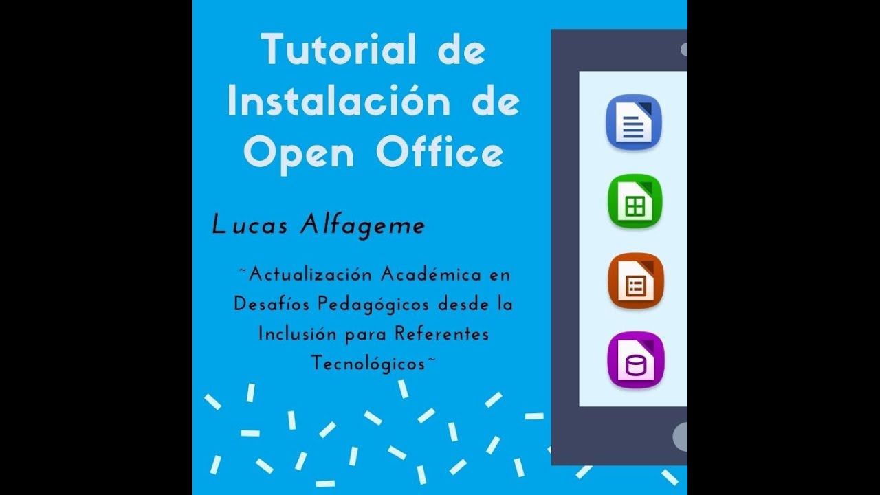 Tutorial de instalación de OpenOffice - YouTube