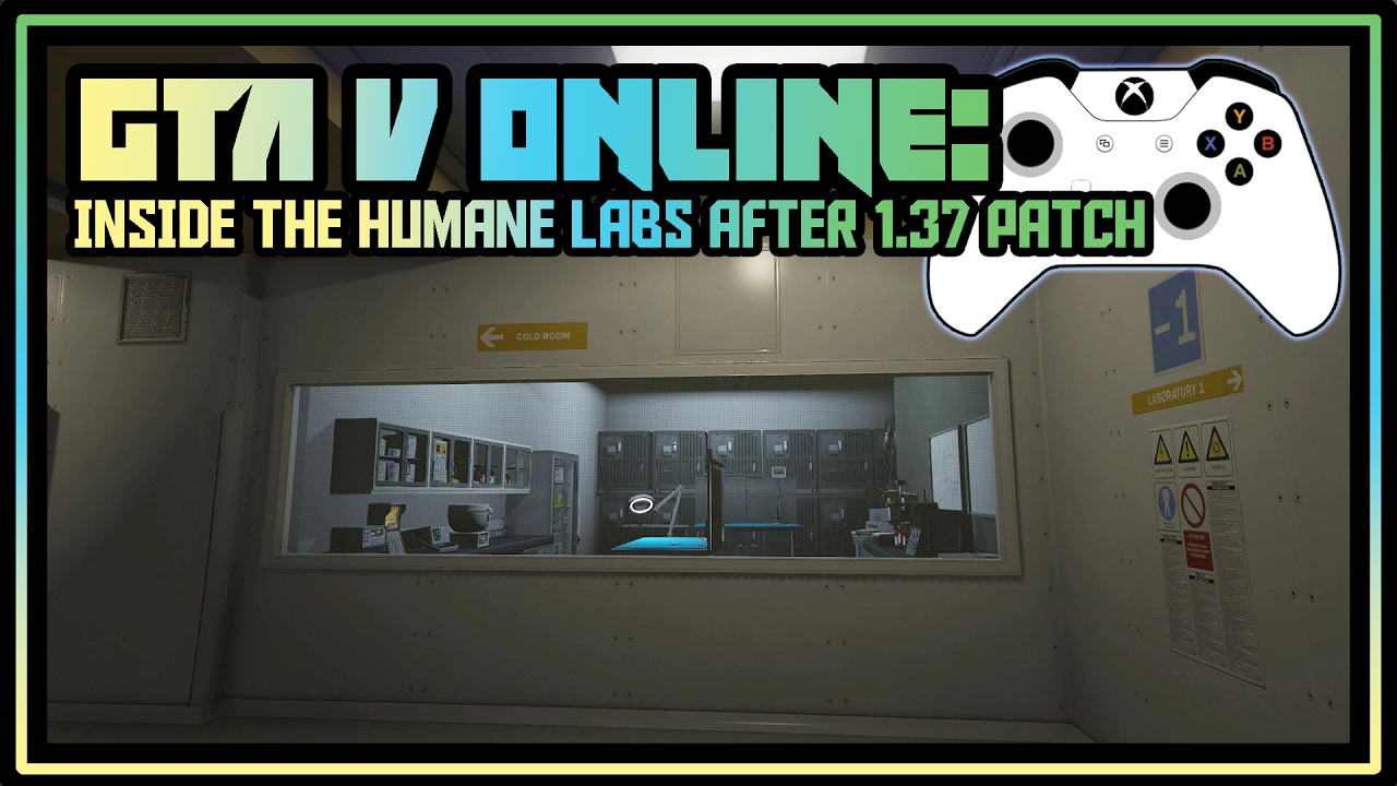 GTA V: Inside The Humane Labs After 1.37 Patch [Xbox One] - YouTube