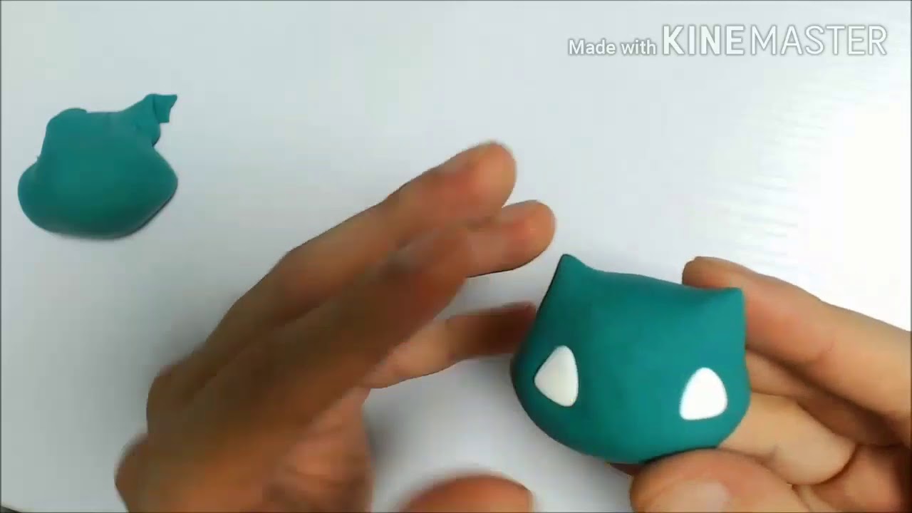 Pokémon Bulbasaur Clay Art - YouTube