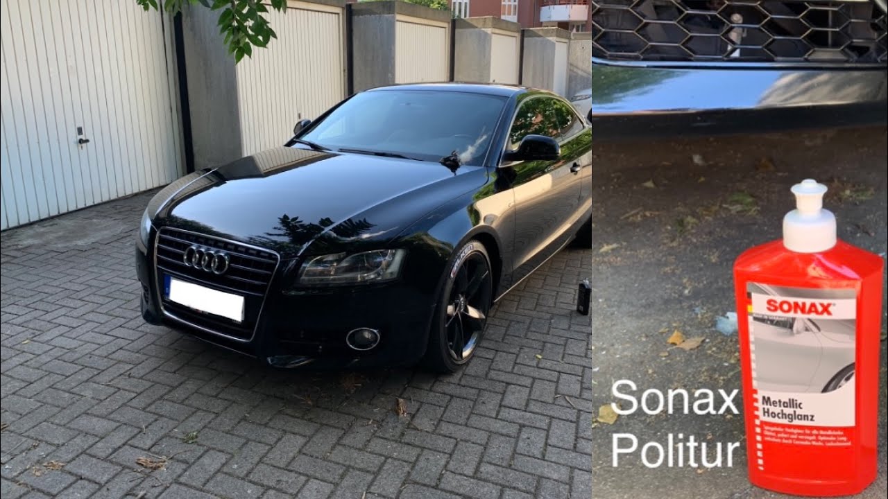 Ich poliere mein Auto mit der Hand - Sonax Metallic Hochglanz Politur ...