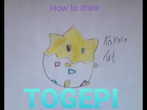 How to draw Togepi - YouTube