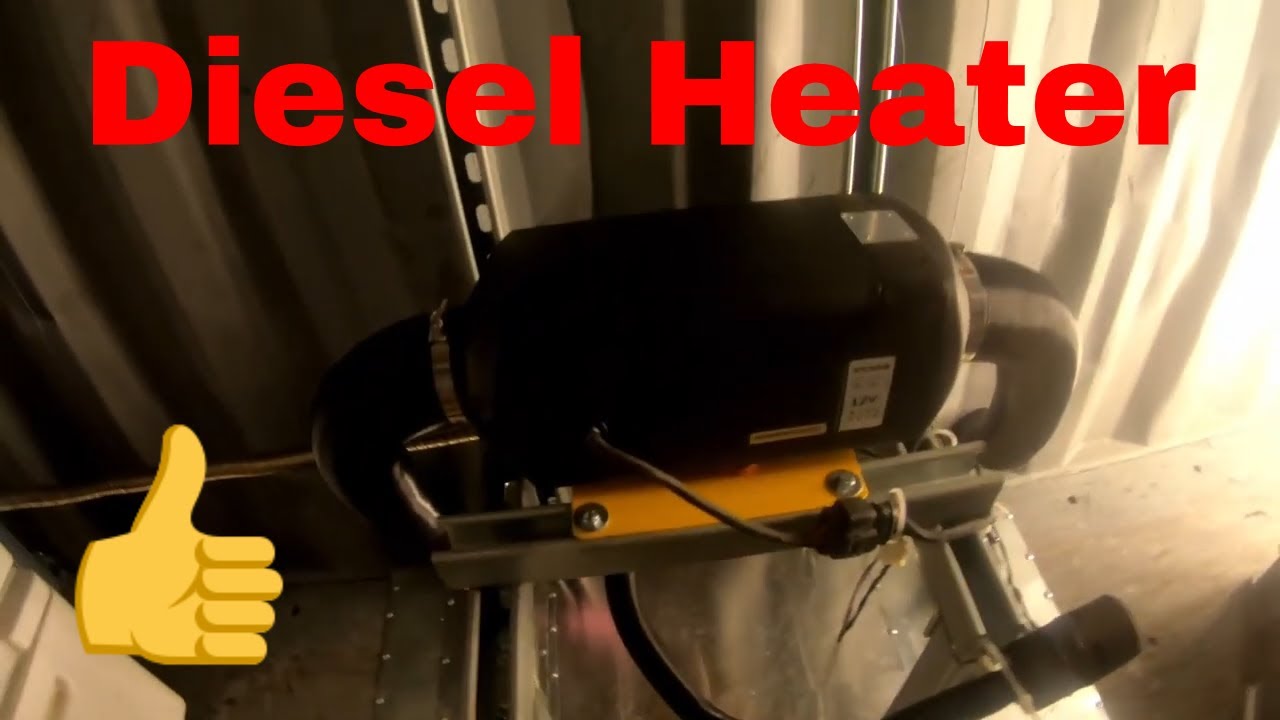 Diesel Heater - Shipping Container Tiny Home Build - YouTube