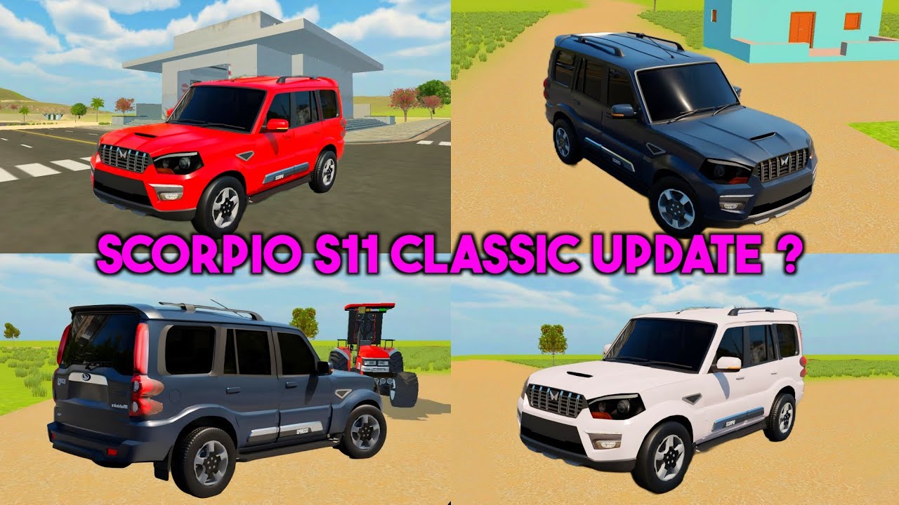 Finally Scorpio Classic आ गई In Indian Vehicles Simulator 3D | Indian ...