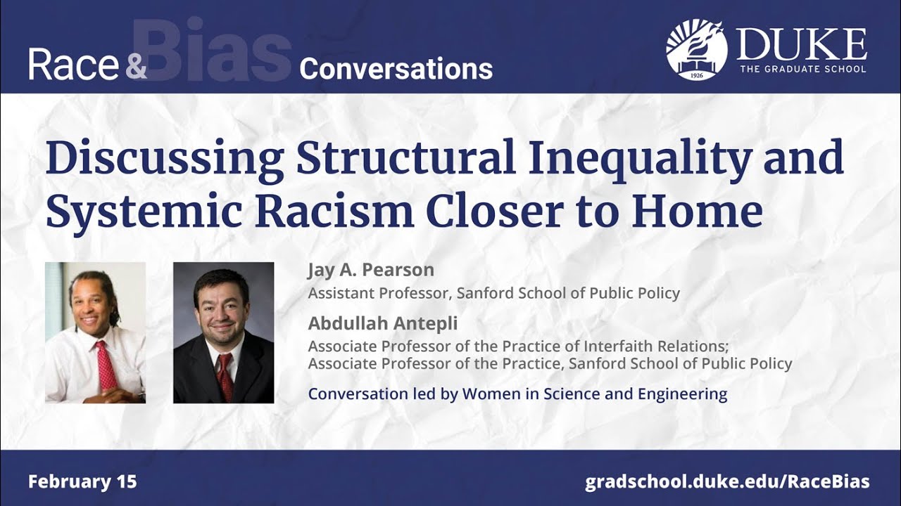 Discussing Structural Inequality and Systemic Racism Closer to Home ...