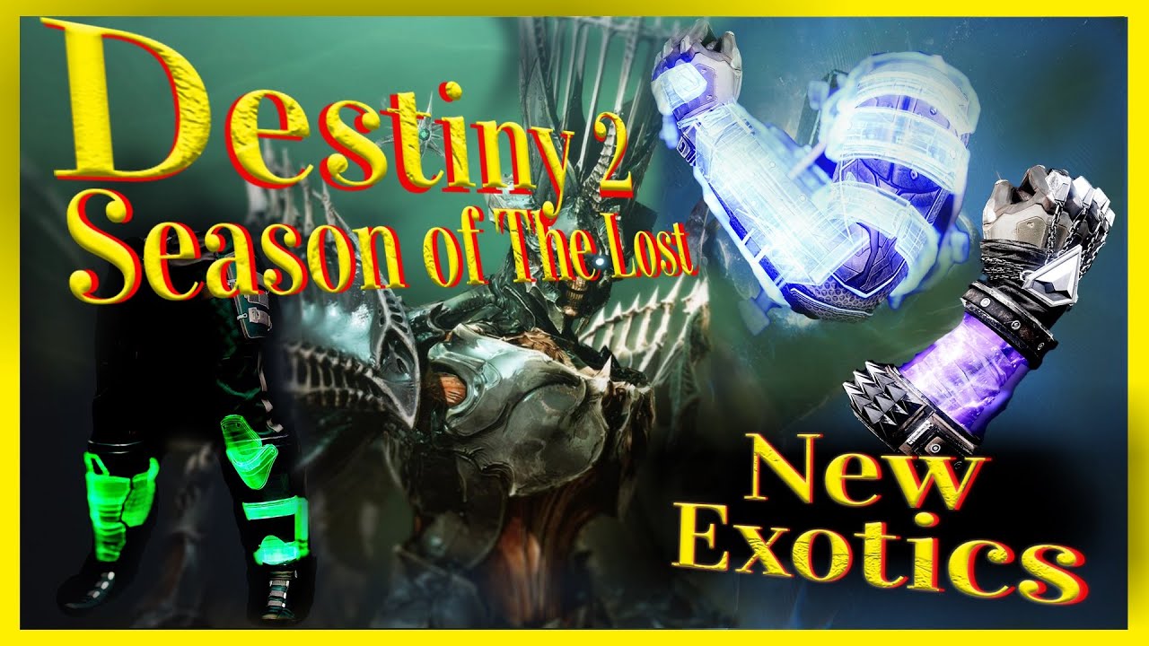 Destiny 2 New Exotics Radiant Dance Machines Nothing Manacles, No ...