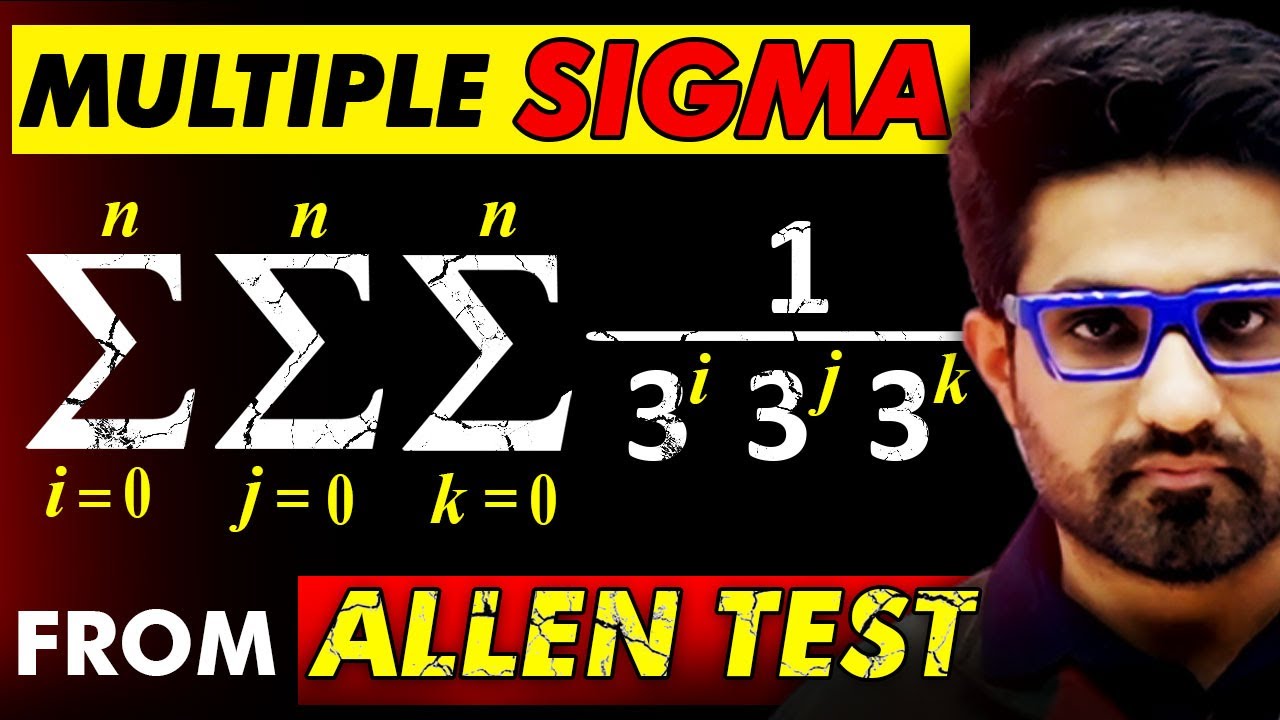 Triple SIGMA Problem From Allen Test - YouTube
