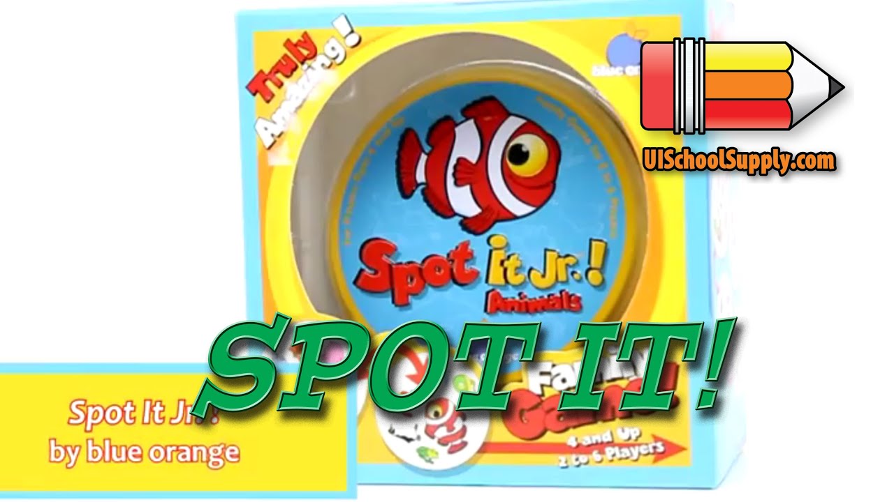 Spot It! Jr. Animals by blue orange 00414 - YouTube