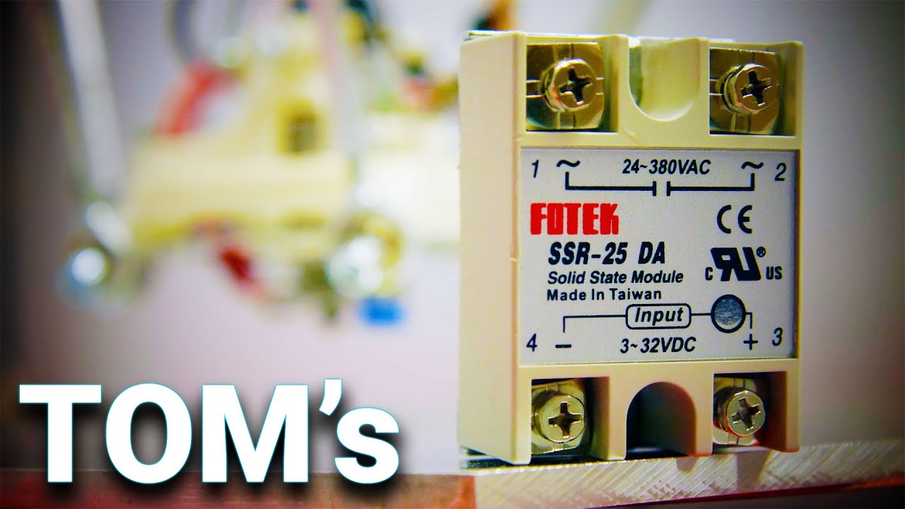 3D printing guides: Going big with Solid State Relays! - YouTube