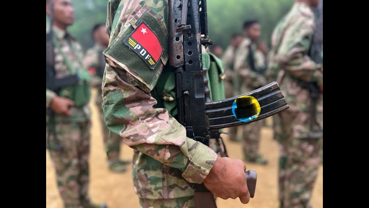A brief history of Myanmar's People's Defense Force (PDF) - YouTube