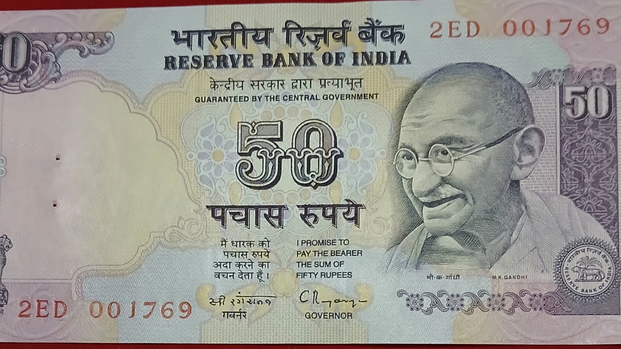 Signature Set Fifty Rupees Notes 8667559274 - YouTube