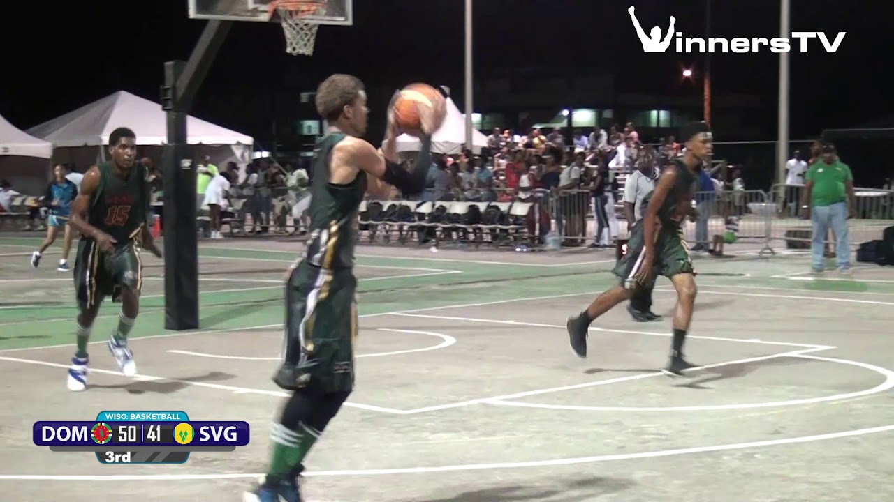 Windward Islands School Games 2018 - Boys Basketball - DOMINICA vs ST ...