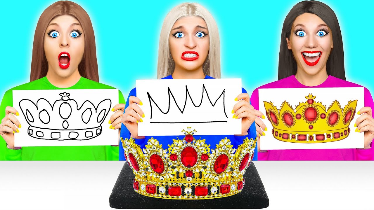 الذي يرسم من الأفضل أن تأخذ التحدي الجائزة | معركة الصالحة للأكل Multi ...