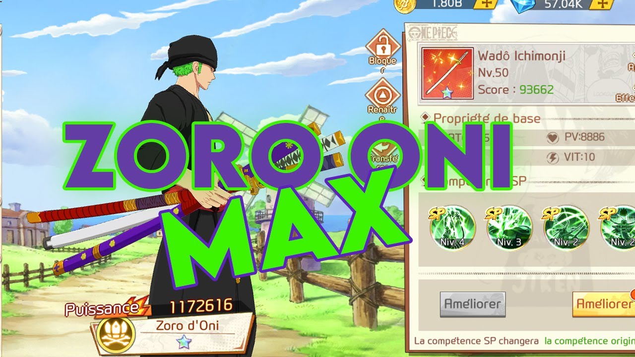 MAXED ZORO ONI | OP Voyage chronicles | Bounty Pirates | Pirate Duel ...