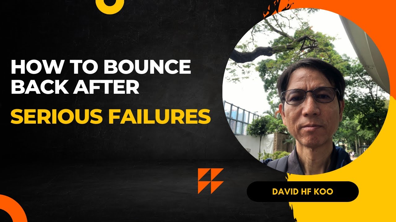 How to bounce back after serious failures - YouTube