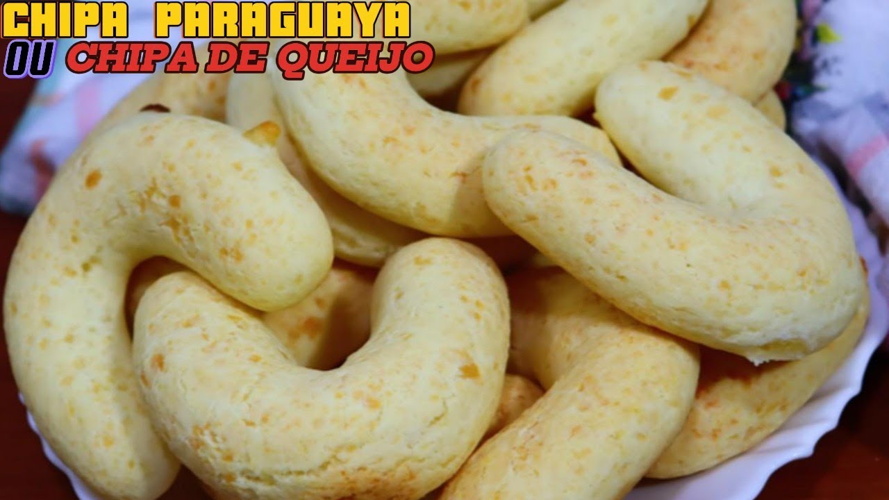 CHIPA: Receita de chipa paraguaia para tomar com café ou lanche da ...