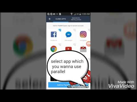 how to use double  or parallel app in andoird