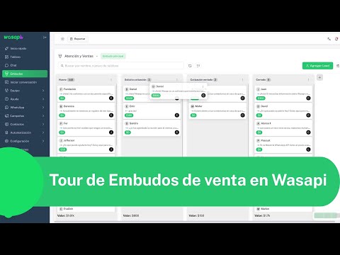 Más Ventas en WhatsApp, usando Embudos de Wasapi!