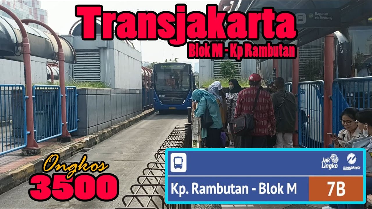 Trip di jalur Mampang dan Kalibata || Transjakarta 7B BLOK M - KP ...