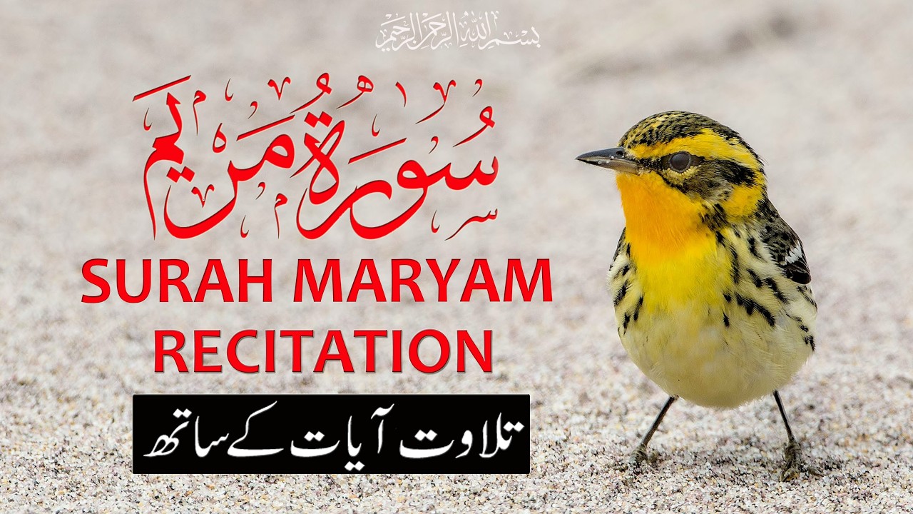 Surah Maryam (Mary) Full | Most Beautiful Quran Recitation - YouTube