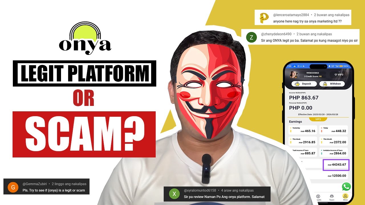 ONYA MARKETING REVIEW - LEGIT LISTEN-TO-EARN OR LISTEN TO SCAM? - YouTube