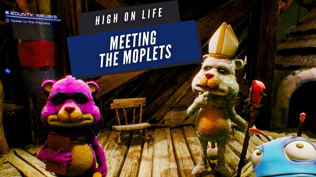 HIGH ON LIFE | Meeting The Moplets - YouTube