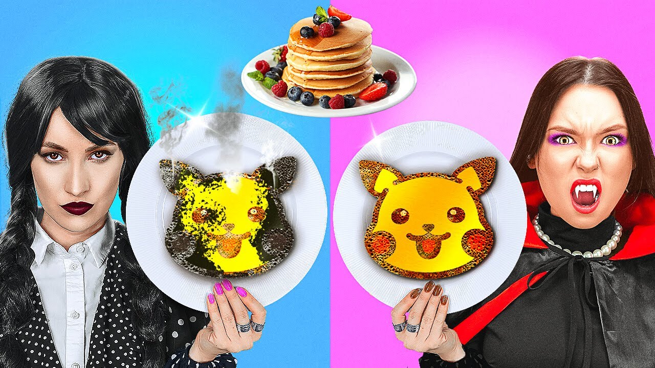 MASTERPIECE OR MESS? || Pancake Art Challenge! Who Takes The Prize ...