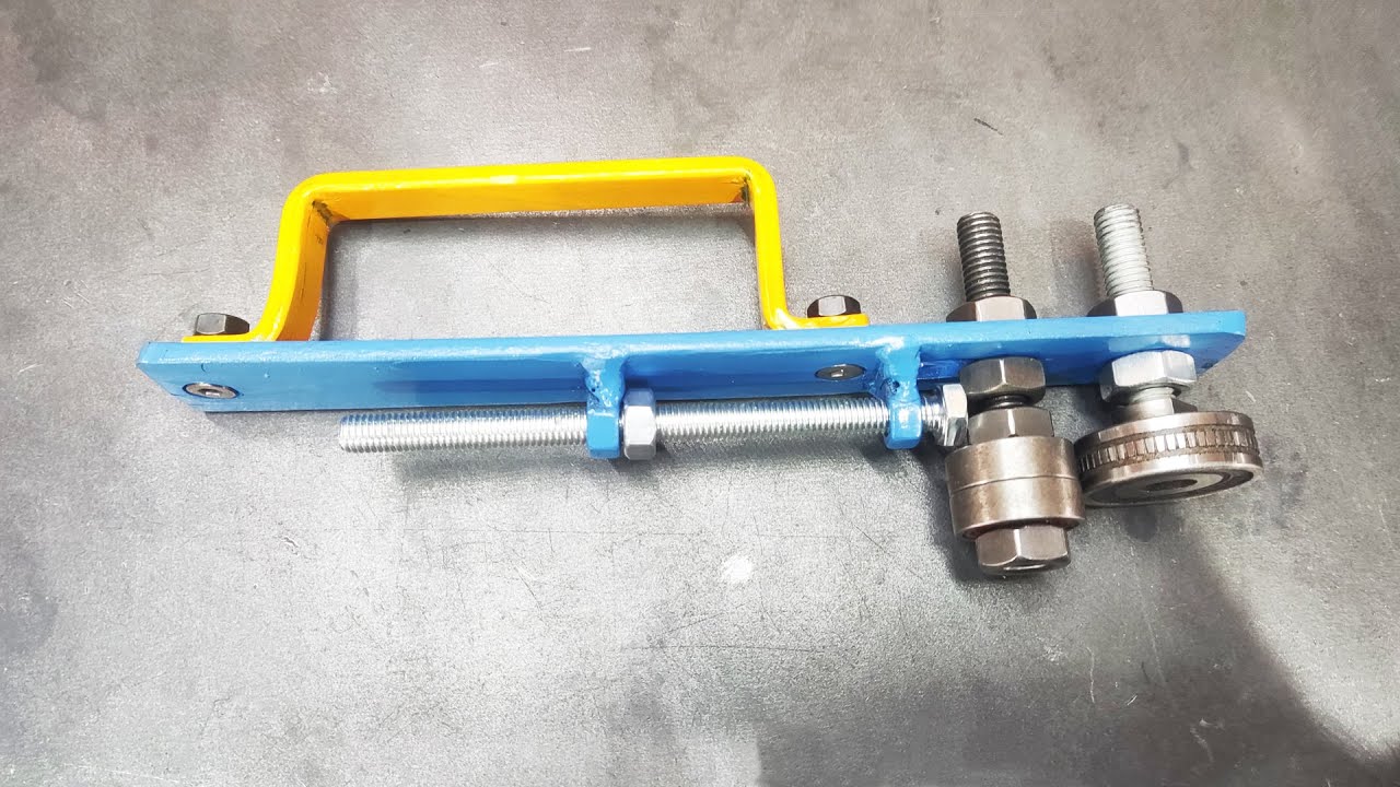 Make Your Own Sheet Metal Bender for a Fraction of the Cost - YouTube