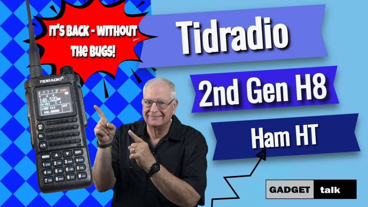 Tidradio's 2nd Gen H8 Ham HT: The radio we hoped it would be! - YouTube