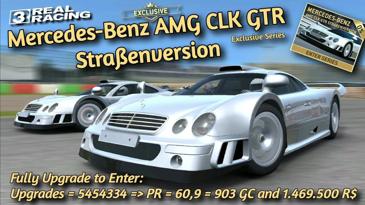 Mercedes-Benz AMG CLK GTR Straßenversion Exclusive Series ‐ RR3 - YouTube