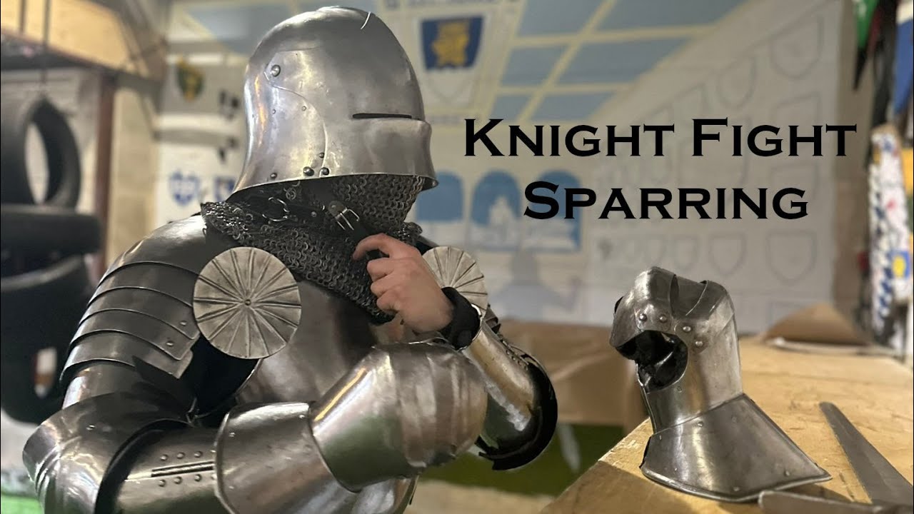 Knight Fight longsword sparring - YouTube