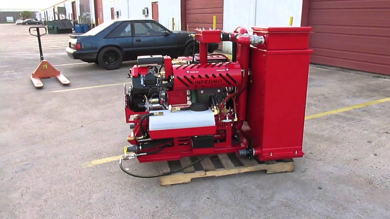 Amtex Equipment, all new Inferno 500 walk around - YouTube