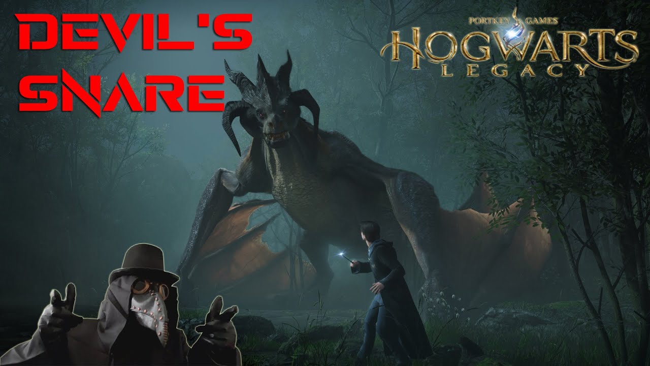 Devil's Snare in Hogwarts Legacy #9 - YouTube