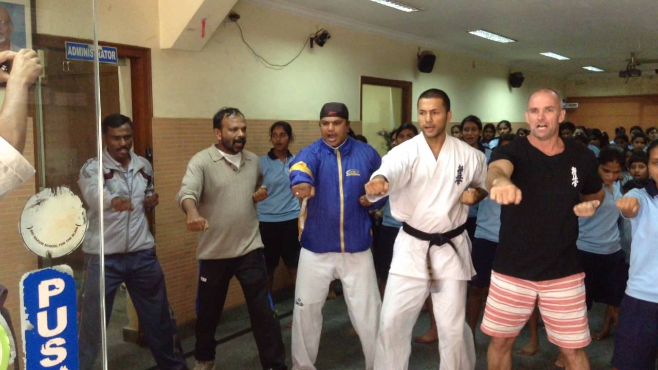 Judd Reid Kyokushin Karate training at Rakums Indiranagar - YouTube