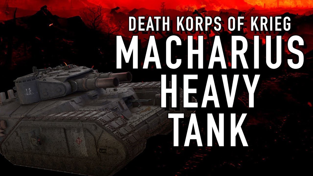 40 Facts and Lore on the Macharius Heavy Tank in Warhammer 40K Imperial ...
